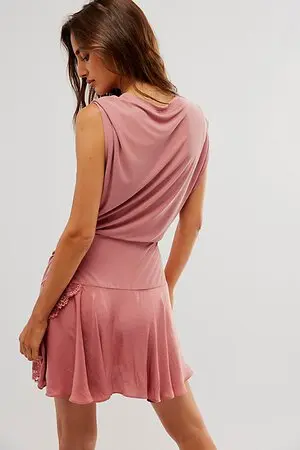 Free People Jazzy Mini Dress - Pink | Editorialist