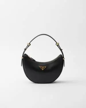 Prada Arqué Small Leather Shoulder Bag
