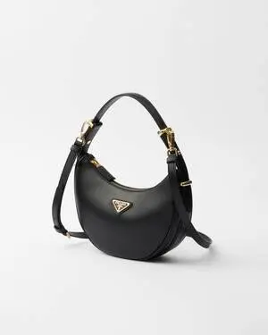 Prada Arqué Small Leather Shoulder Bag