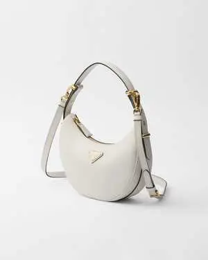 Prada Arqué Small Leather Shoulder Bag