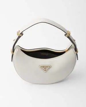 Prada Arqué Small Leather Shoulder Bag