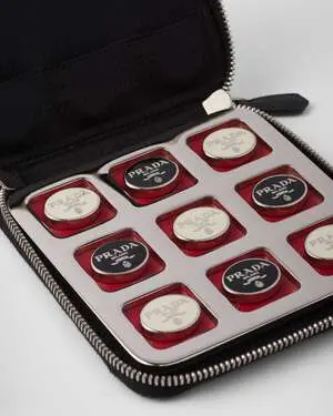 Prada Saffiano Leather Tic-tac-toe Set