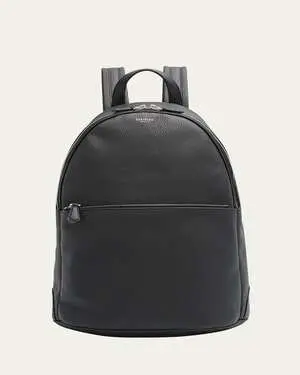 SERAPIAN Cachemire Leather Backpack - Black