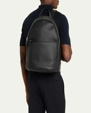 SERAPIAN Cachemire Leather Backpack