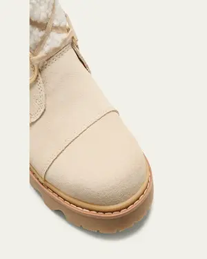 Sorel Joan Suede Lace-up Boots