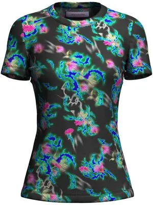 MARGHERITA MACCAPANI Abstract-print T-shirt - Black
