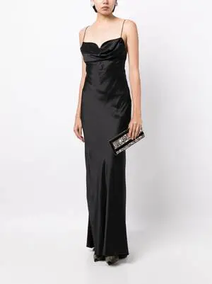 Rachel Gilbert Skye Silk Sleeveless Gown