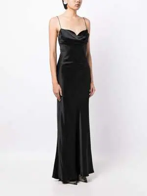 Rachel Gilbert Skye Silk Sleeveless Gown