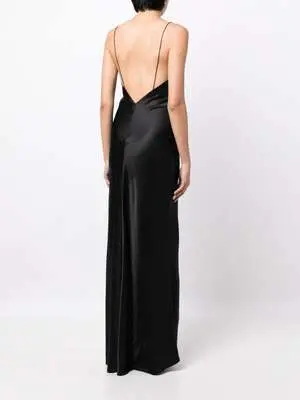 Rachel Gilbert Skye Silk Sleeveless Gown
