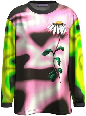 MARGHERITA MACCAPANI Moto Long-sleeve T-shirt - Pink