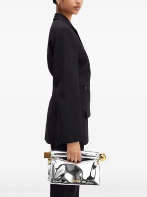 Jacquemus Rond Carré Clutch Bag - Silver
