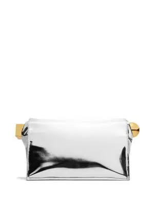 Jacquemus Rond Carré Clutch Bag - Silver