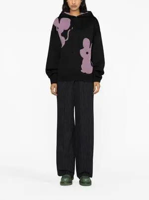 JW Anderson Mouse Intarsia-knit Hoodie