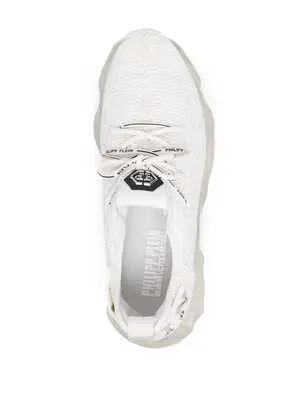 Philipp Plein Runner Hyper $hock Sneakers - White