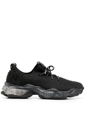 Philipp Plein Runner Hyper $hock Sneakers - Black