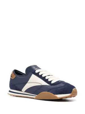 Bally Panelled Suede Sneakers