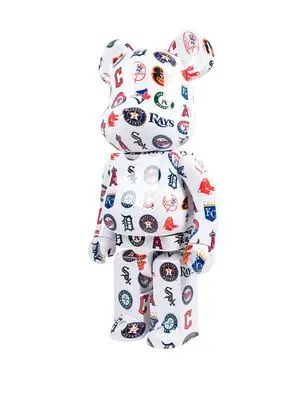 MEDICOM TOY X Mlb American League Be@rbrick 1000% Figure - White