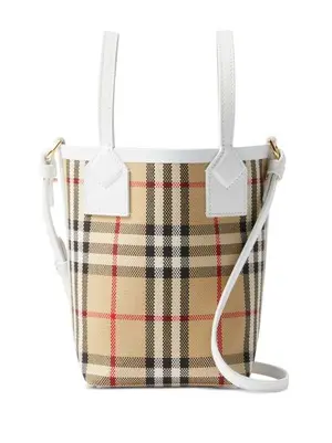 Burberry Mini Vintage Check Tote