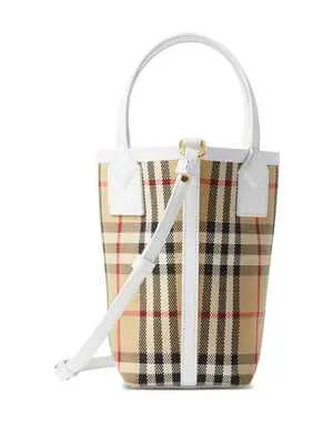 Burberry Mini Vintage Check Tote