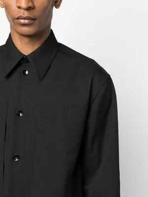 JIL SANDER Pointed-collar Button-up Shirt