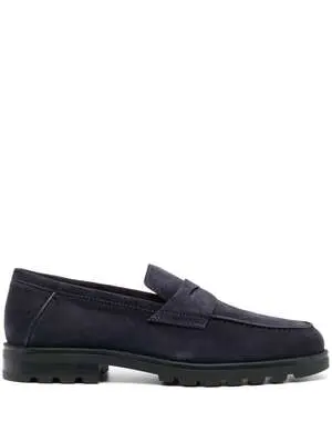 Santoni Rock Penny-slot Loafers