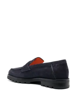 Santoni Rock Penny-slot Loafers