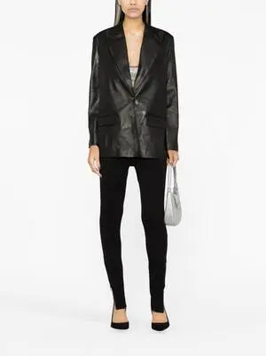 Magda Butrym Peak-lapels Sheepskin Blazer