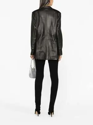 Magda Butrym Peak-lapels Sheepskin Blazer