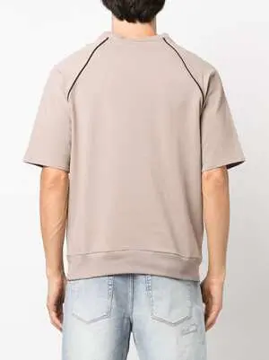 Alchemy Fashions Raglan-sleeve Cotton-blend T-shirt