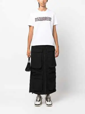 Dsquared2 Logo-print T-shirt - White