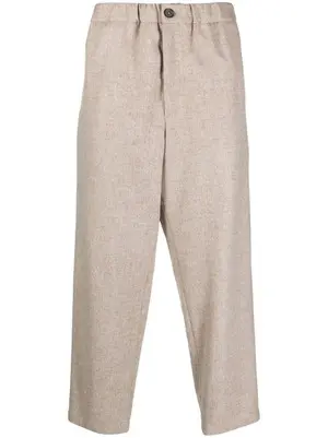 JIL SANDER Straight-leg Trousers - Neutrals
