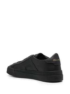 Santoni Leather Low-top Sneakers