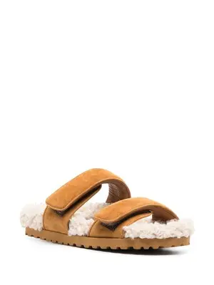 GIABORGHINI Alvine Ugh Faux-shearling Slides
