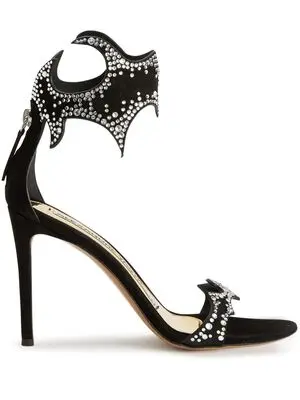 Alexandre Vauthier Betsy 105mm Crystal-embellished Sandals