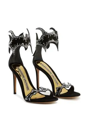 Alexandre Vauthier Betsy 105mm Crystal-embellished Sandals