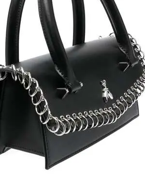 Patrizia Pepe Eyelet-embellished Shoulder Bag