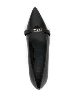 Furla Logo Plaque Pumps