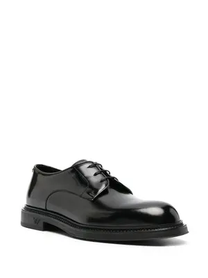 Emporio Armani Panelled Lace-up Derby Shoes