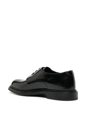 Emporio Armani Panelled Lace-up Derby Shoes