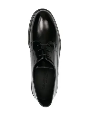 Emporio Armani Panelled Lace-up Derby Shoes