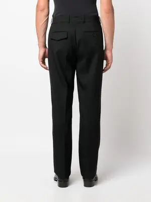 Alexander McQueen Straight-leg Wool Trousers