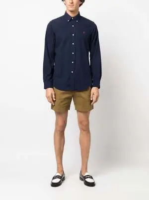 Polo Ralph Lauren Polo Pony Button-up Cotton Shirt - Blue