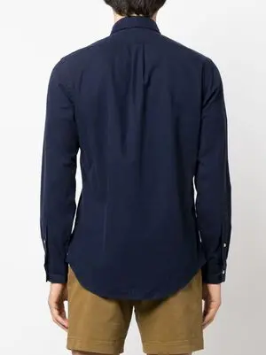 Polo Ralph Lauren Polo Pony Button-up Cotton Shirt - Blue