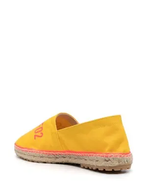 Dsquared2 Logo-print Espadrilles - Yellow
