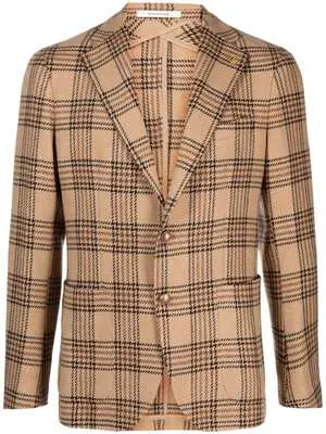 Tagliatore Plaid-pattern Single-breasted Blazer