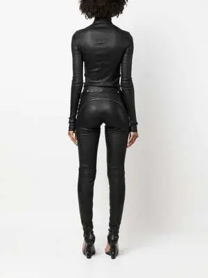 Rick Owens Luxor Gary Leather Jumpsuit