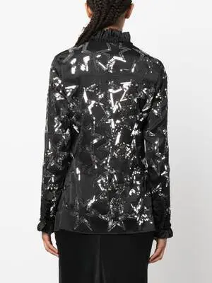 Rabanne Sequin-embellished Star Shirt