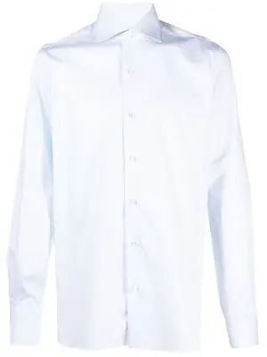 BARBA NAPOLI Long-sleeve Cotton Shirt