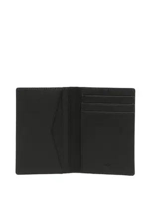 Mcm Logo-stamp Leather Wallet