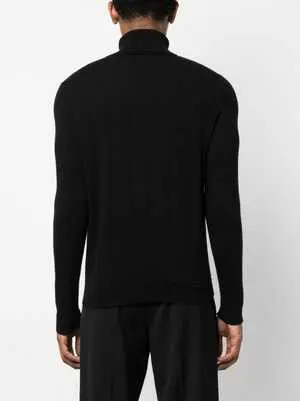 Brioni Roll-neck Jumper - Black
